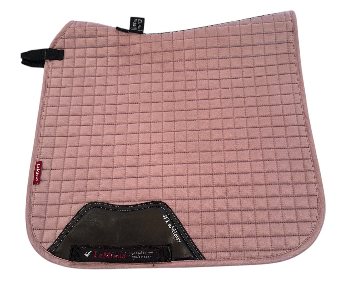 LeMieux Pro Sport Suede Dressage Square Saddle Pad - Size Small / Medi ...