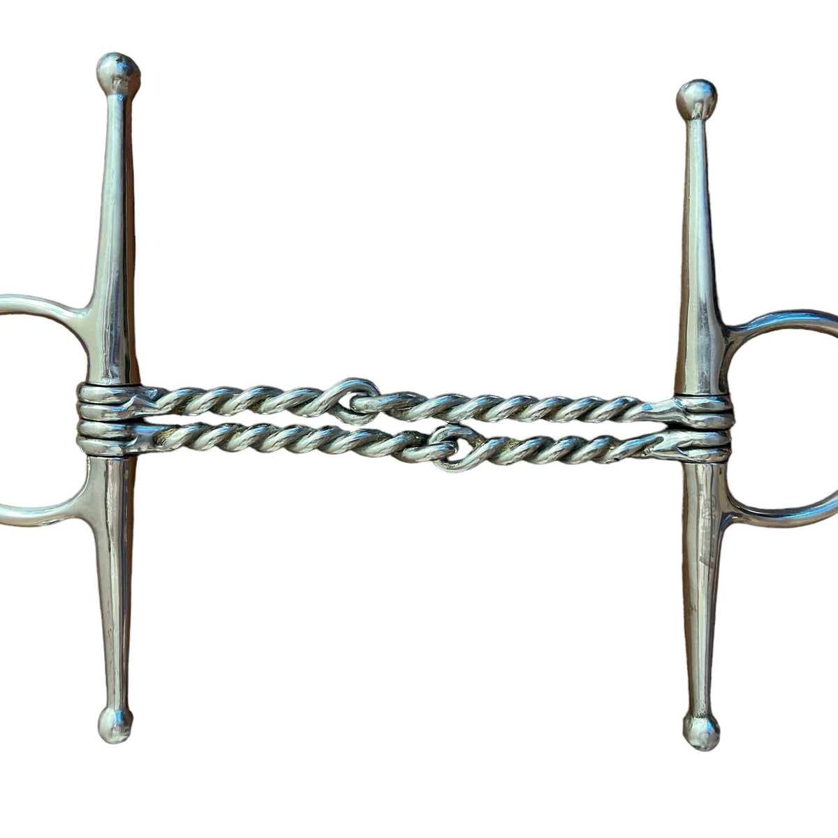MetaLab Double Twisted Wire Full Cheek Bit 5" – Tack and Tweed, LLC